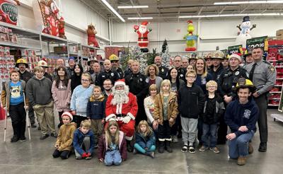 Annual Christmastime Shop with a Cop event held at Walmart | News ...
