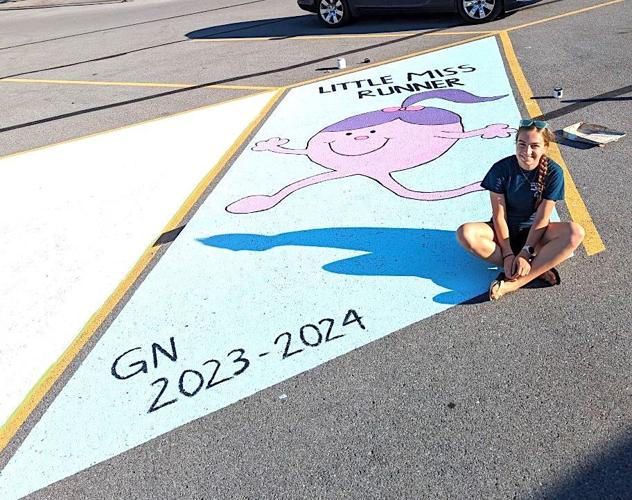 Making parking personal: ECC seniors start new tradition of painting ...