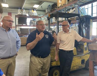 Manufacturing caucus tours local manufacturing | News | smdailypress.com
