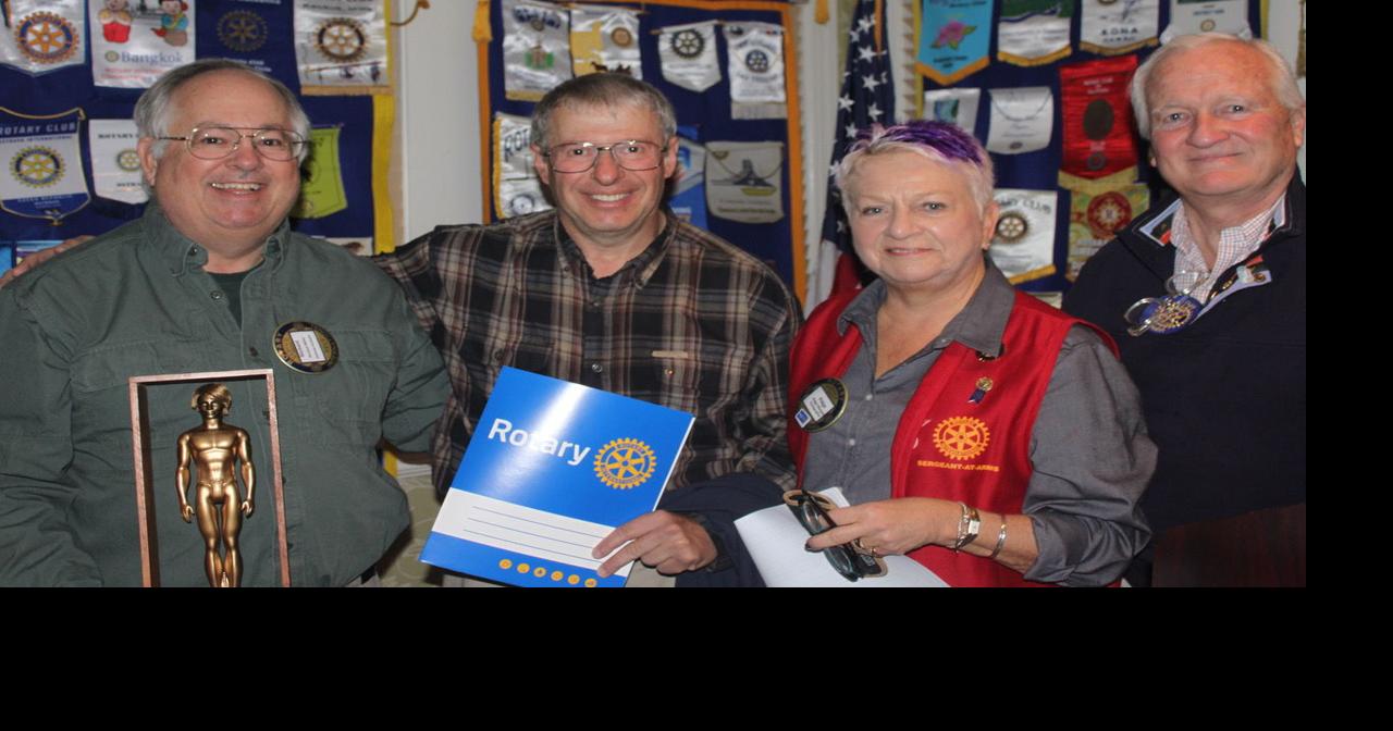 New member joins Rotary club