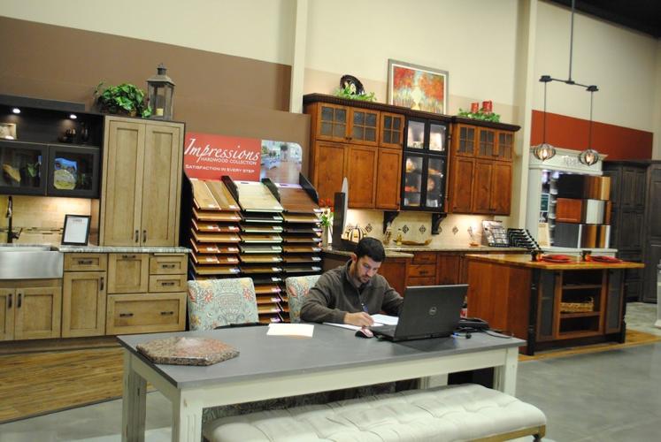 Home building center caps renovation project