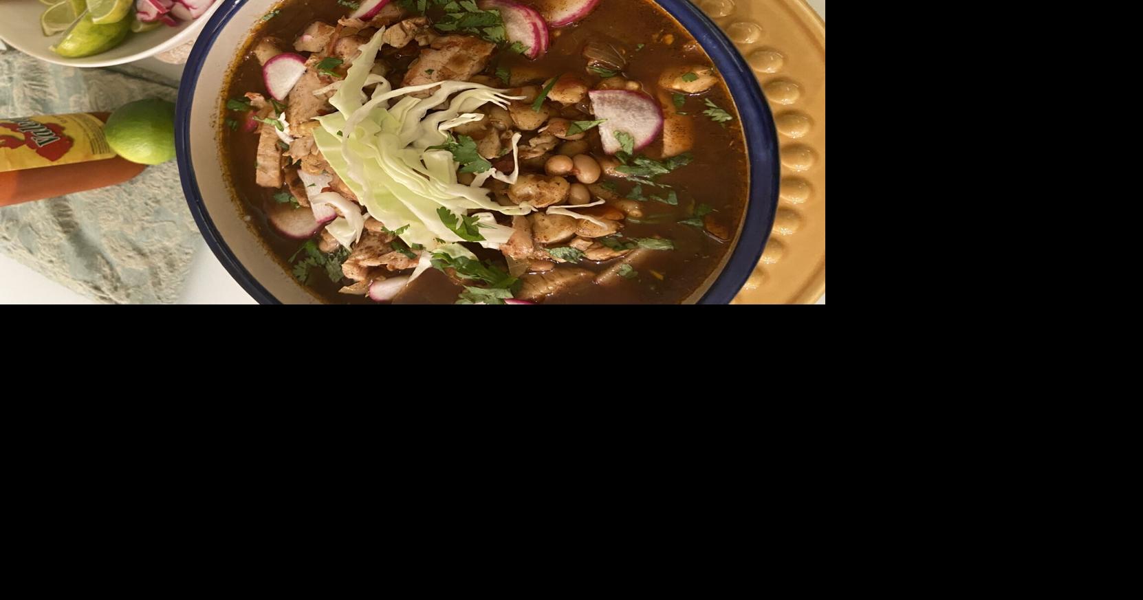 Recipe: White Bean and Hominy Pozole with Turkey