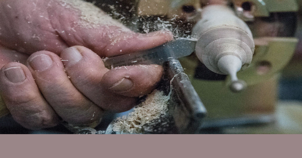 Turning wood into art