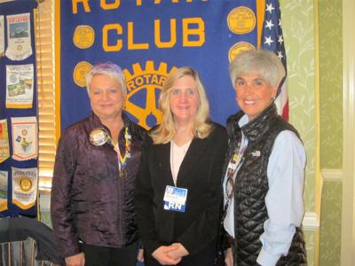 Parish nurse speaks at recent Rotary meeting