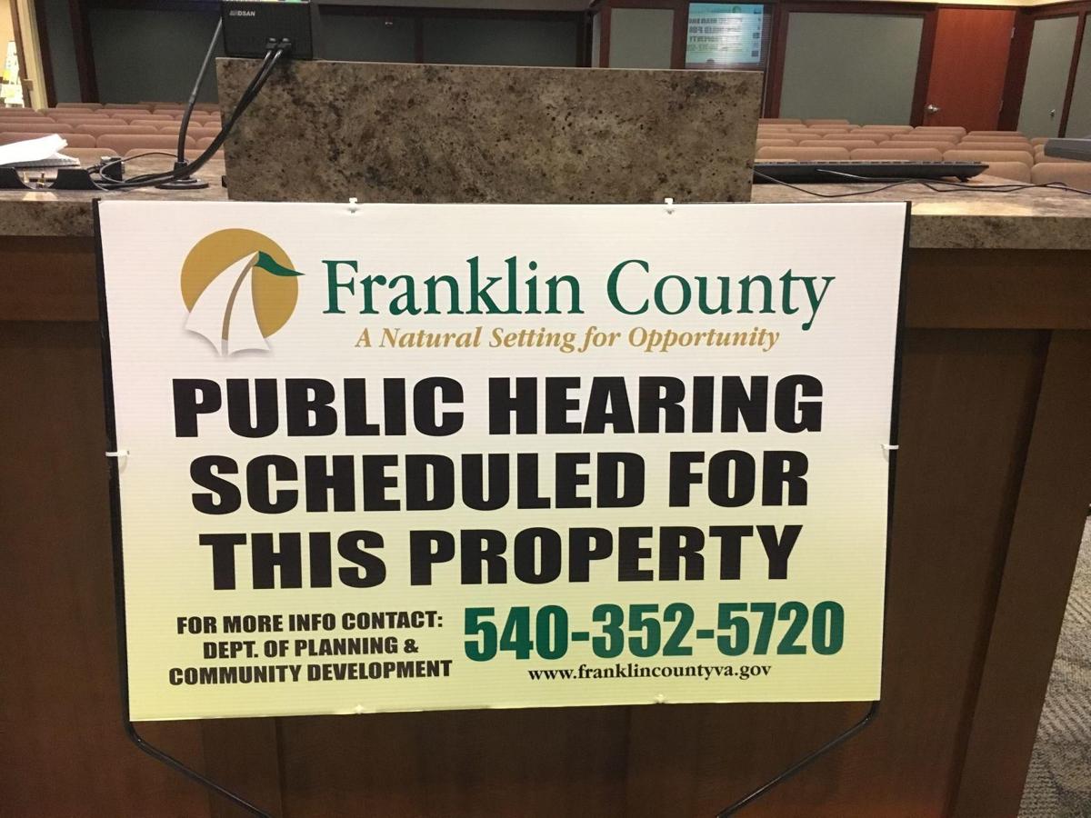 Franklin County Supervisors OK new public hearing signs