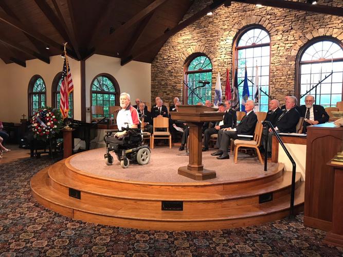 Decorated veteran Tommy Clack delivers inspiring speech to full house ...