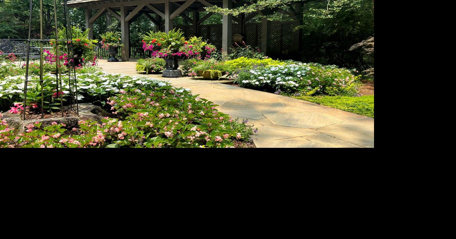 Gibbs Gardens in August: Flowers at peak color throughout its 376-acres ...