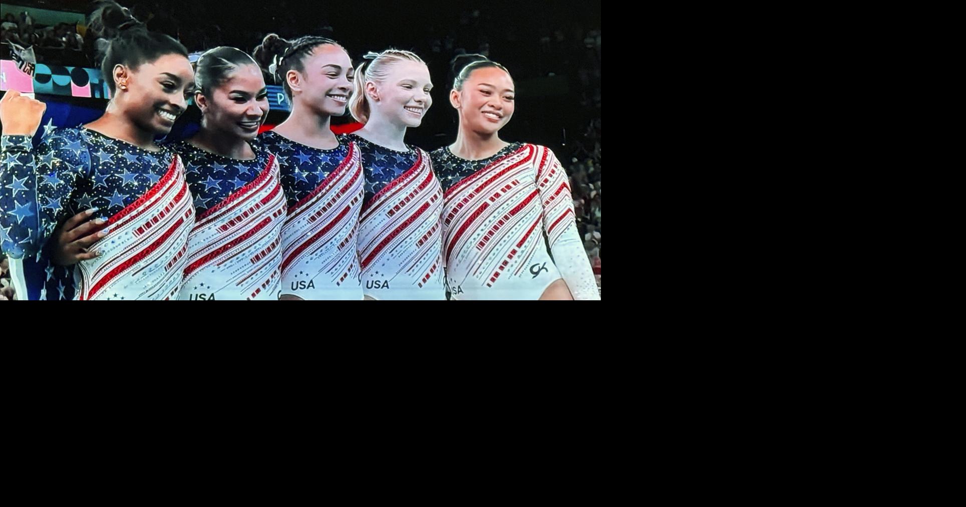 Simone Biles and team dominate, winning gold in women's gymnastics ...