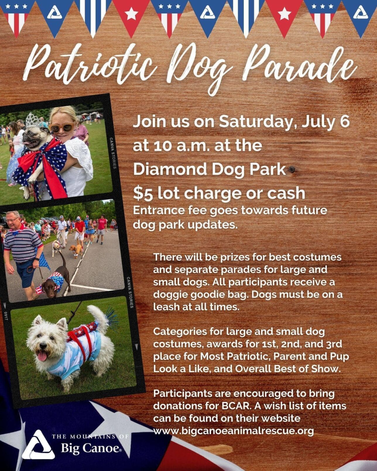 Patriotic Dog Parade highlight of Independence Day celebration | Big ...
