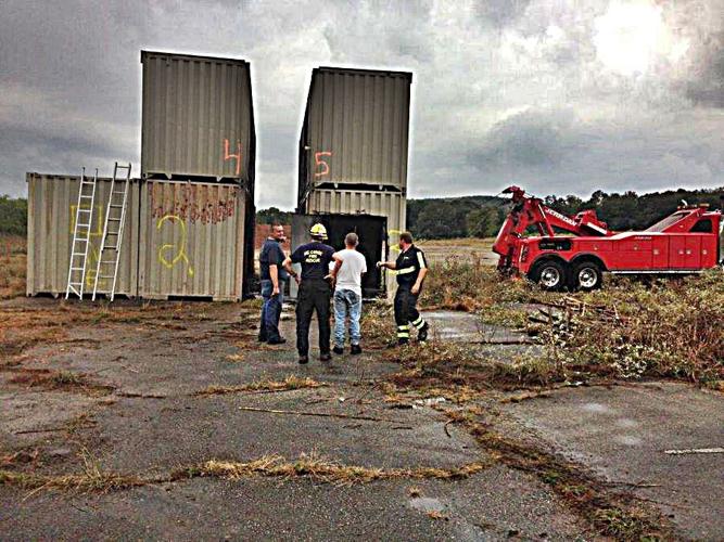 New fire training structure nearing completion at Big Canoe | Archive ...