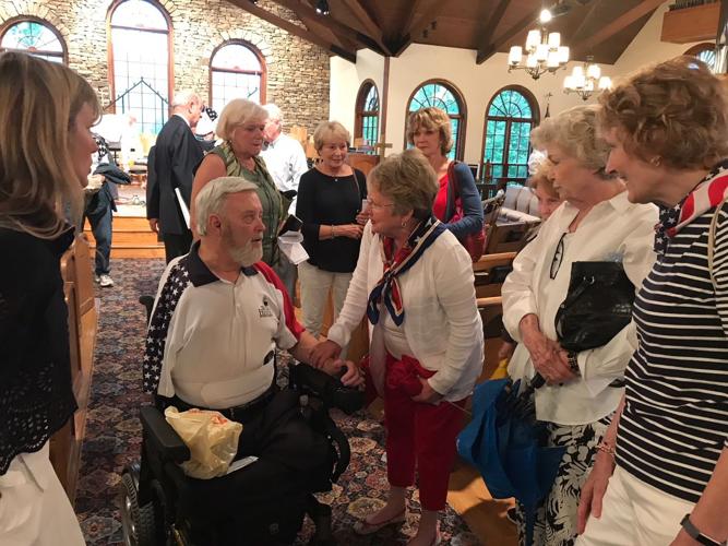 Decorated veteran Tommy Clack delivers inspiring speech to full house ...