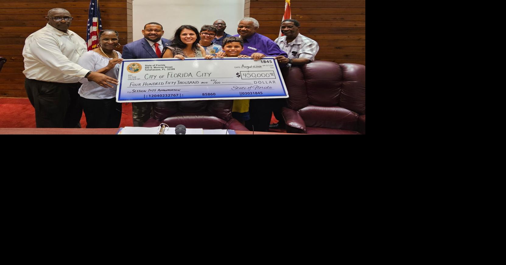 State Senator and Representative Present $450,000 Community Check to ...