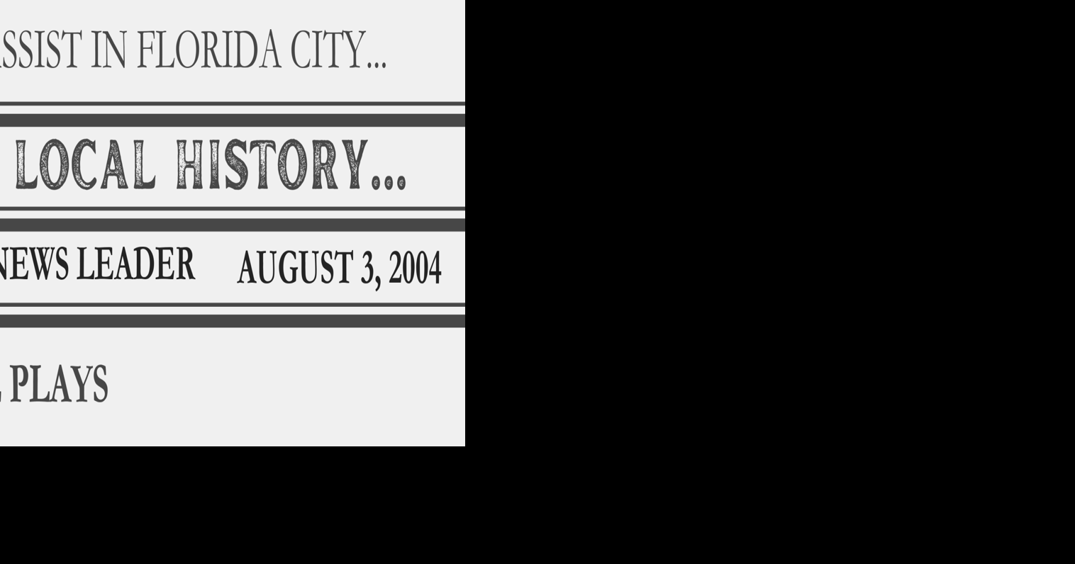 This Day in Local History - Pal Plays | Lifestyle | southdadenewsleader.com