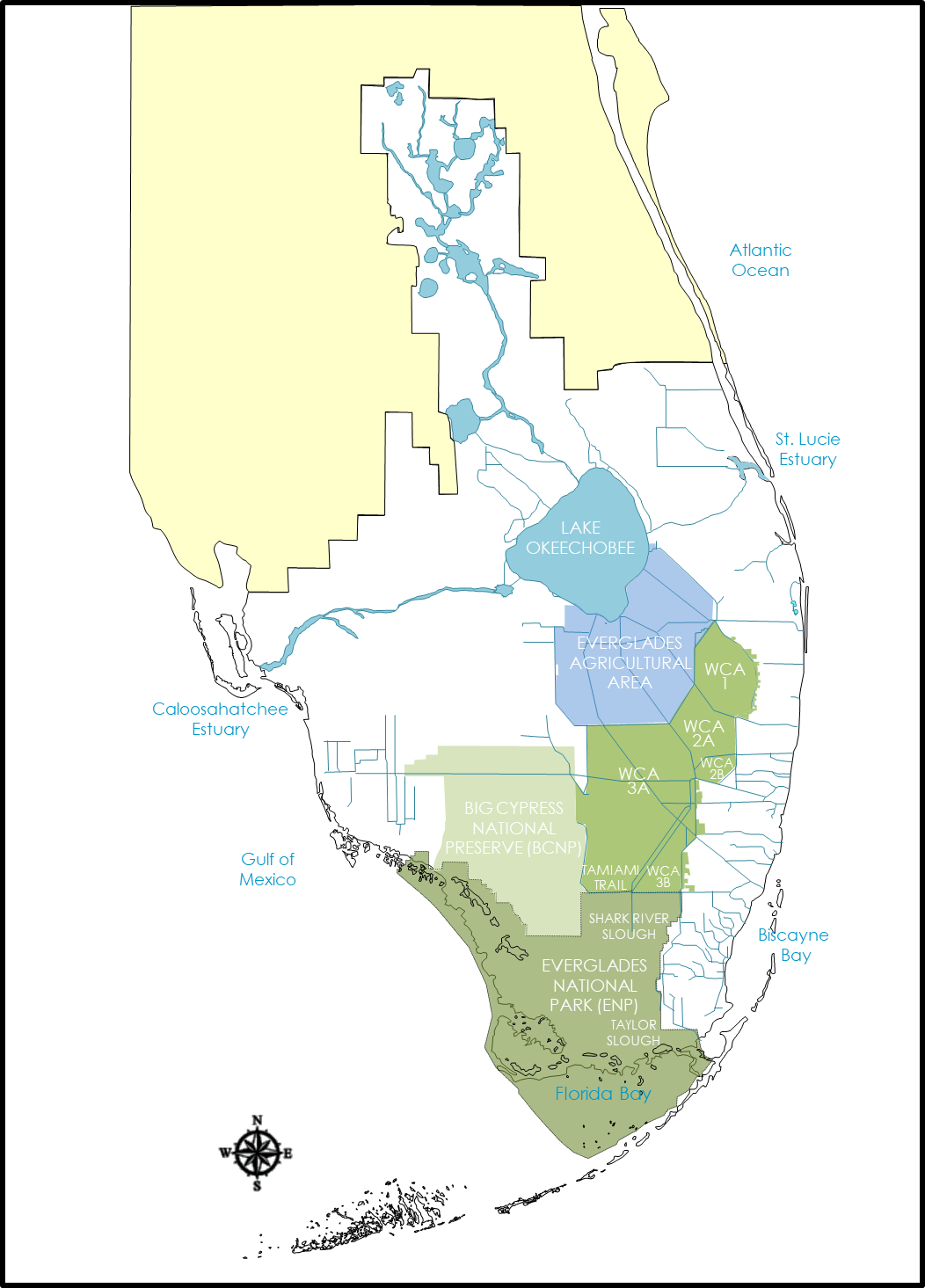 Natural Resources Map Of Florida - United States Map