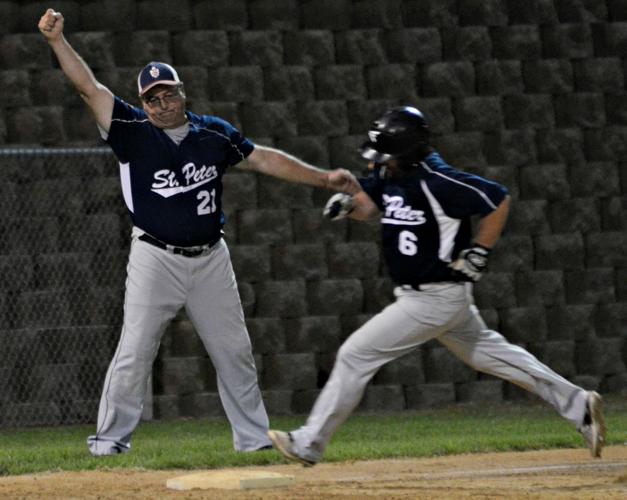 New look St. Peter over-35 baseball steps up at state, beats K'Town ...