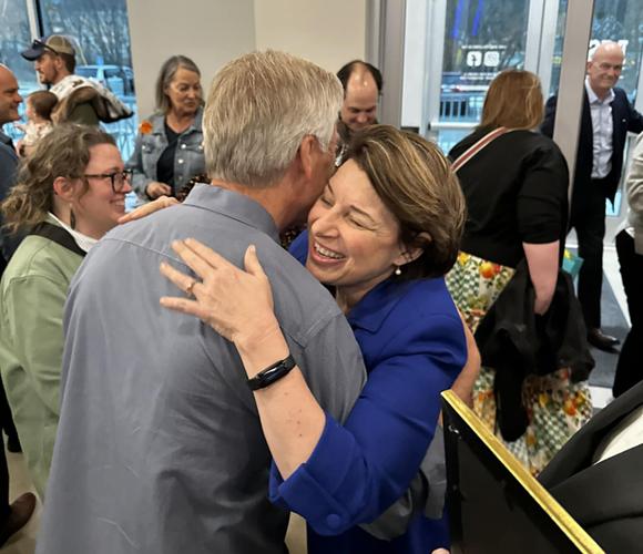 IT'S COMMON CENTS: Klobuchar surprises Tim Penny at retirement party ...