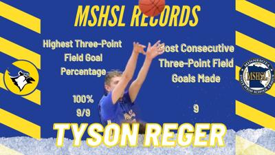 Reger ties pair of MSHSL records in victory over Sibley East | Sports ...