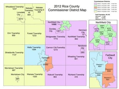 Rice County Starts To Consider Local Boundaries With 2020 Census