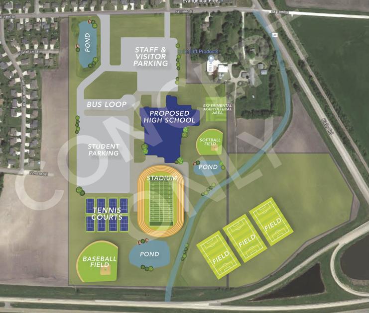 District releases concept plan for proposed Owatonna High School | News ...