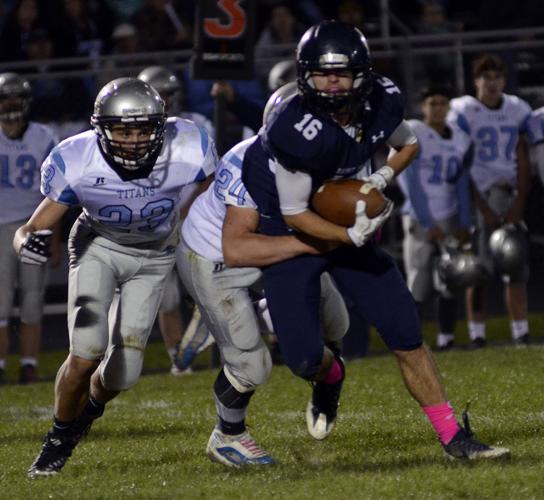 St. Peter football team salvages regular season with a 25-21 win over ...