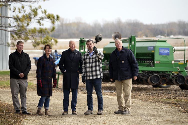 President Biden speaks at Dutch Creek Farms in rural Northfield | News ...