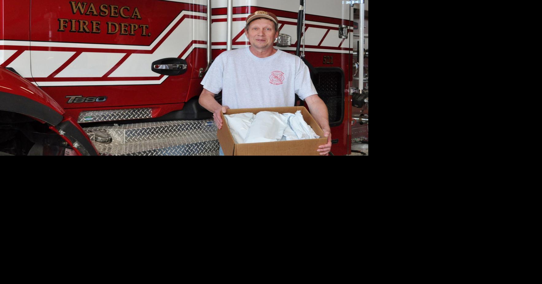 Waseca Fire Department receives mask donation | News | southernminn.com