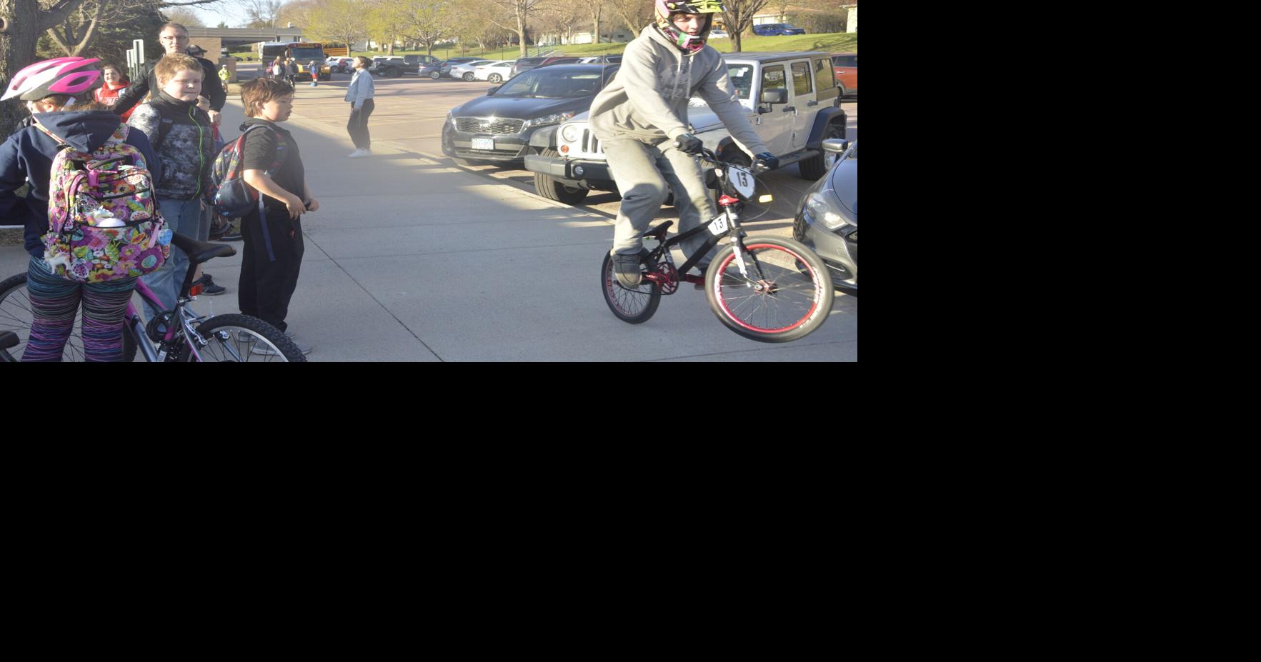 North Elementary students bike to school in annual event | News ...