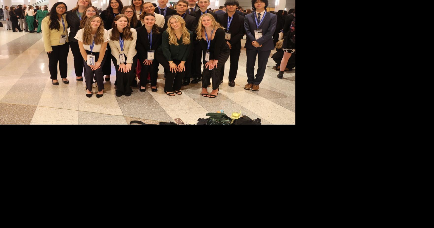 DECA students take center stage at school board meeting | News ...