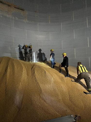 PHOTOS: Le Center Fire Department conducts grain bin emergency training ...