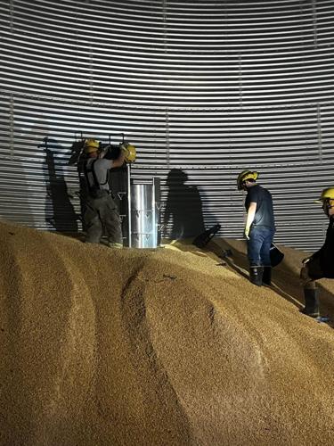 PHOTOS: Le Center Fire Department conducts grain bin emergency training ...