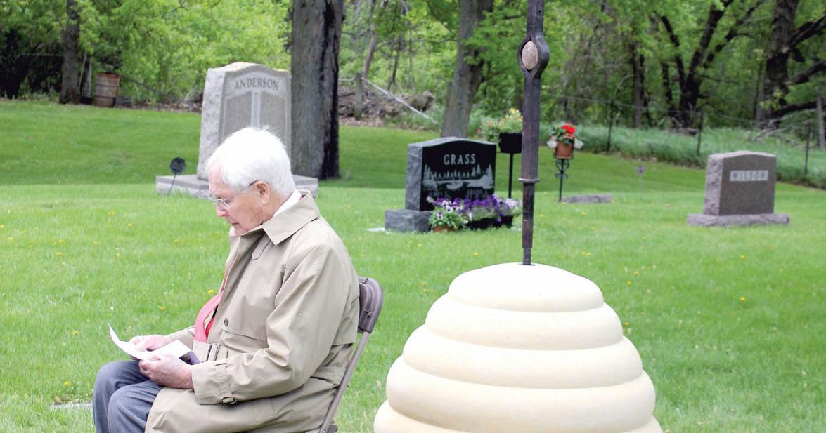 Artist dedicates sculpture to Dania Cemetery | Owatonna Peoples Press ...