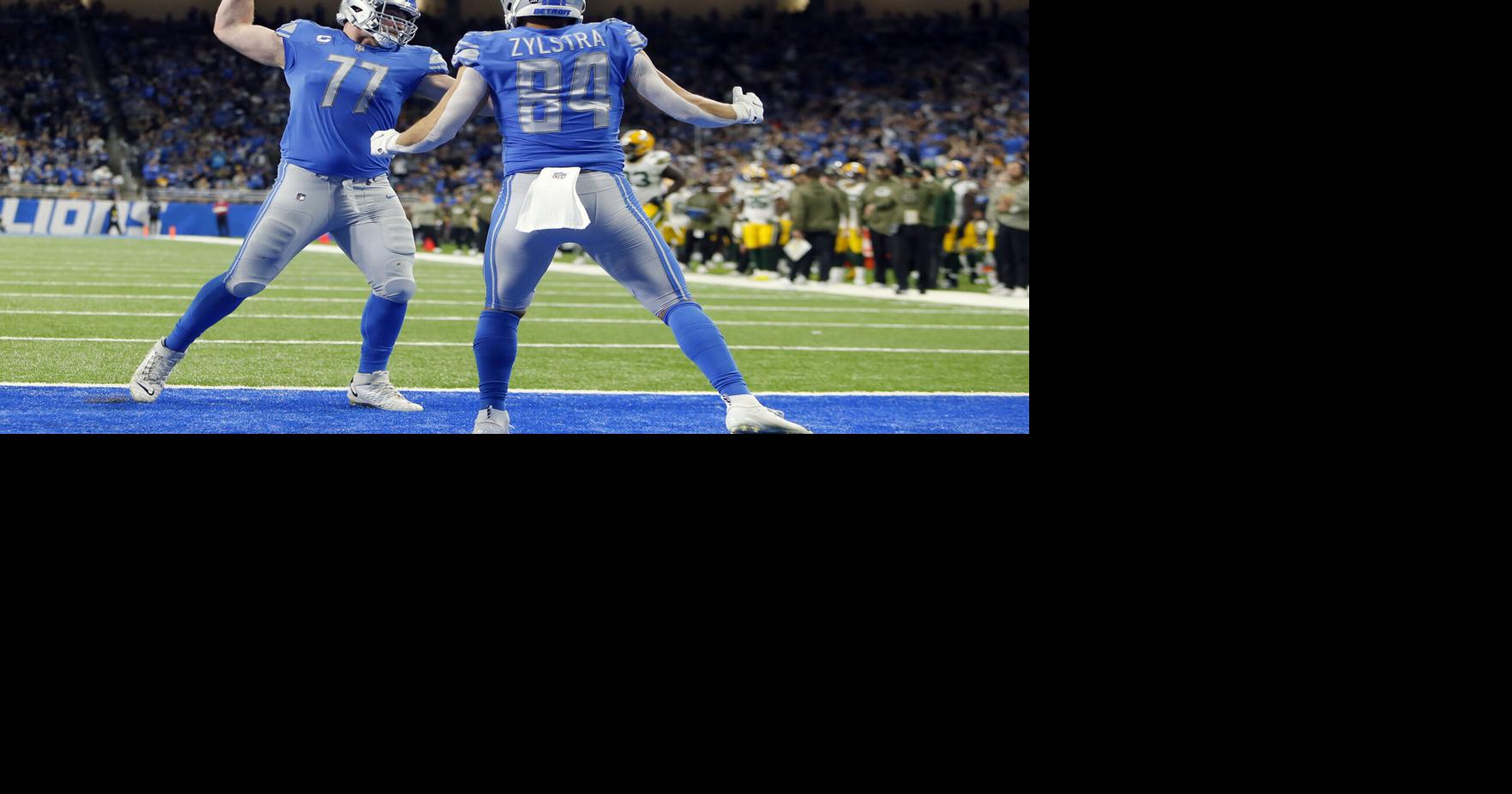 Lions activate Zylstra brothers; TE Shane catches TD in win | State ...