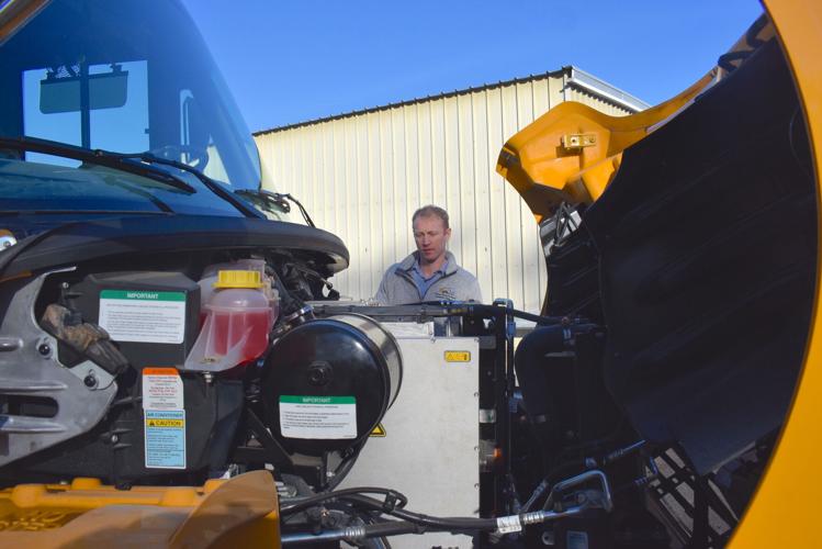 First electric school bus hits the road in Faribault | News ...