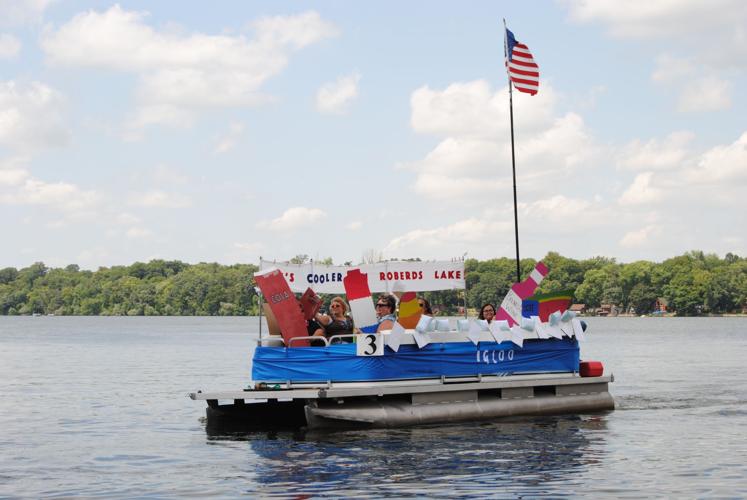 18th annual Roberds Lake Boat Parade shows boat owners' creativity ...