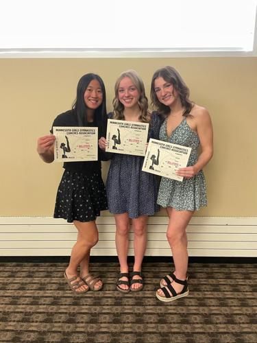 St. Peter gymnasts celebrate season with awards at annual banquet ...