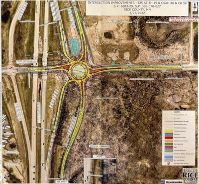 Highway 19-Interstate 35 roundabout moves forward | News | southernminn.com