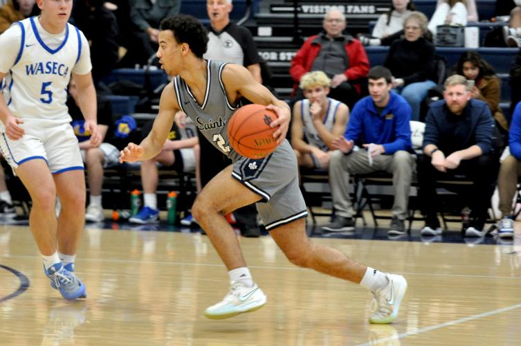 Saints fall to Waseca on a buzzer beater after fierce last-minute ...