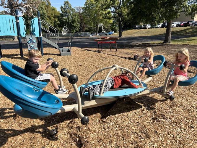 Bright Beginnings students enjoy new playground | Community ...