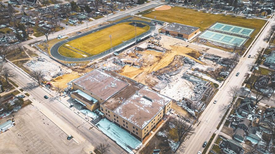 Demolition moves underground as district office renovations continue ...