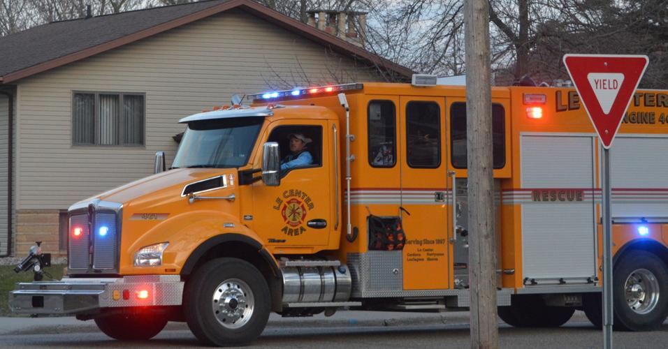 GALLERY: Le Center Fire rallies community with evening parade | News ...