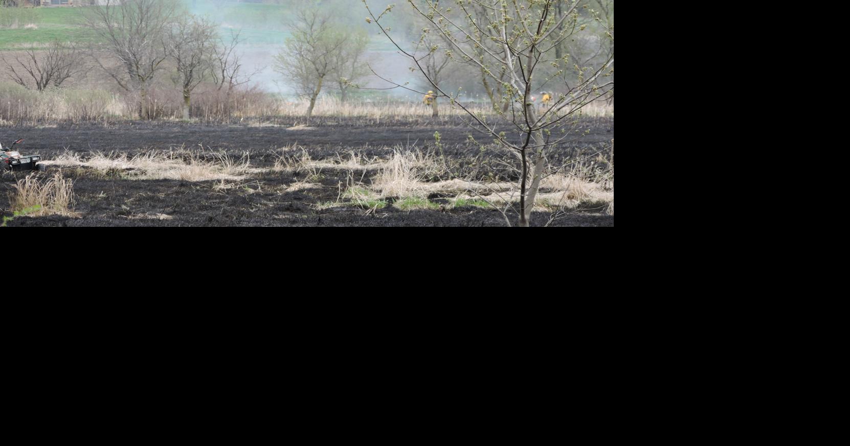 Firefighters extinguish burning field near Lake Mazaska | News ...