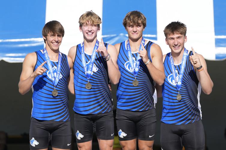 COVERED IN GOLD: Seth Johnson and Boys 4x200 relay top Class AAA ...