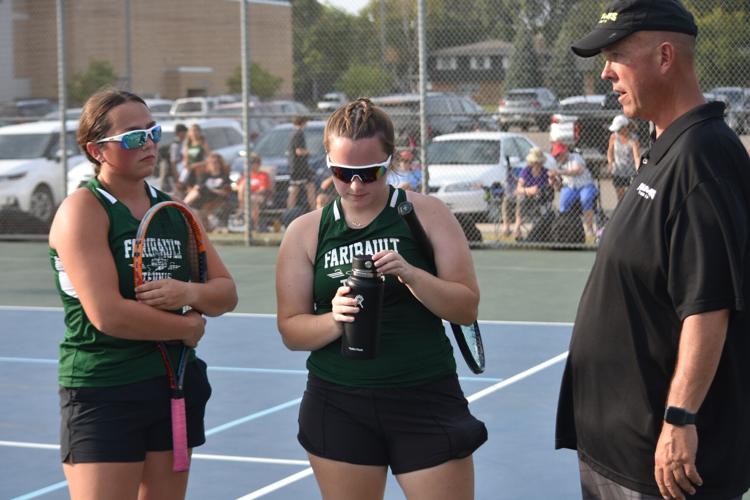 Faribault girls tennis pulls out win over Big 9 opponent John Marshall ...