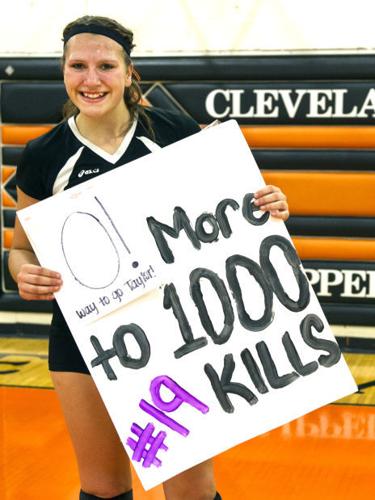 Holicky reaches 1,000-kill milestone in Cleveland’s 3-1 win over Alden ...