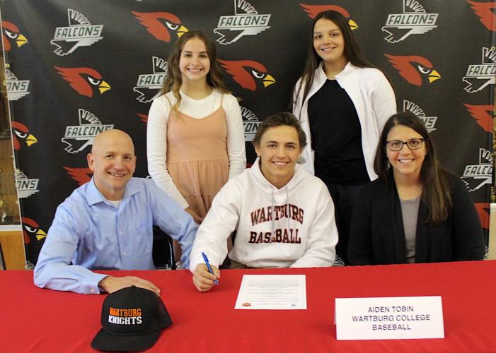 Aiden Tobin signs letter to play at Wartburg | Sports | southernminn.com