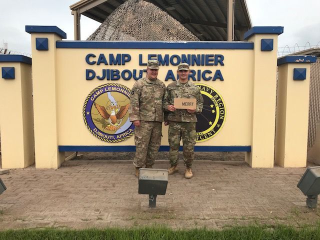 Le Center military father and son return from Africa deployment | News ...