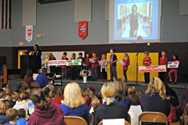 Former Northfielder honored during Bridgewater Veterans Day program ...