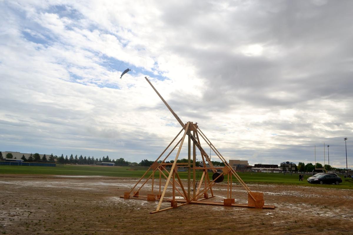 AP physics builds largest trebuchet to date | News | southernminn.com