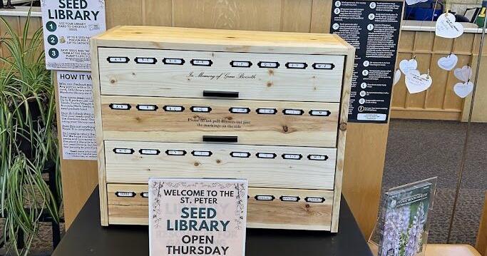 St. Peter Public Library launches new seed library | Community ...