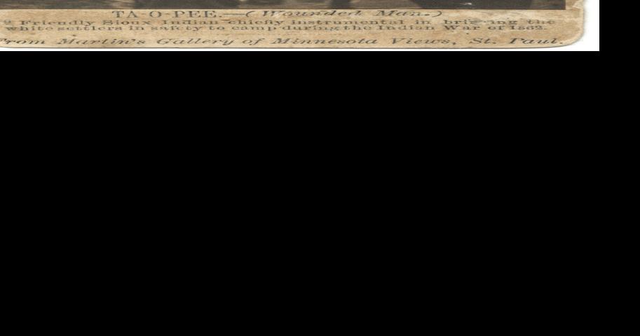 How Chief Taopi, Bishop Whipple and Alexander Faribault helped Dakota ...